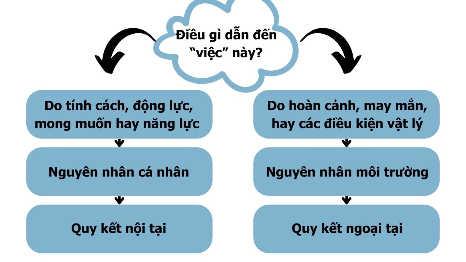 Lý thuyết quy kết (Attribution Theory) của Fritz Heider